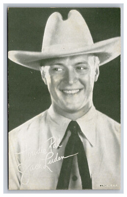 Jack Luden, Exhibit Supply Co. Arcade Card | eBay