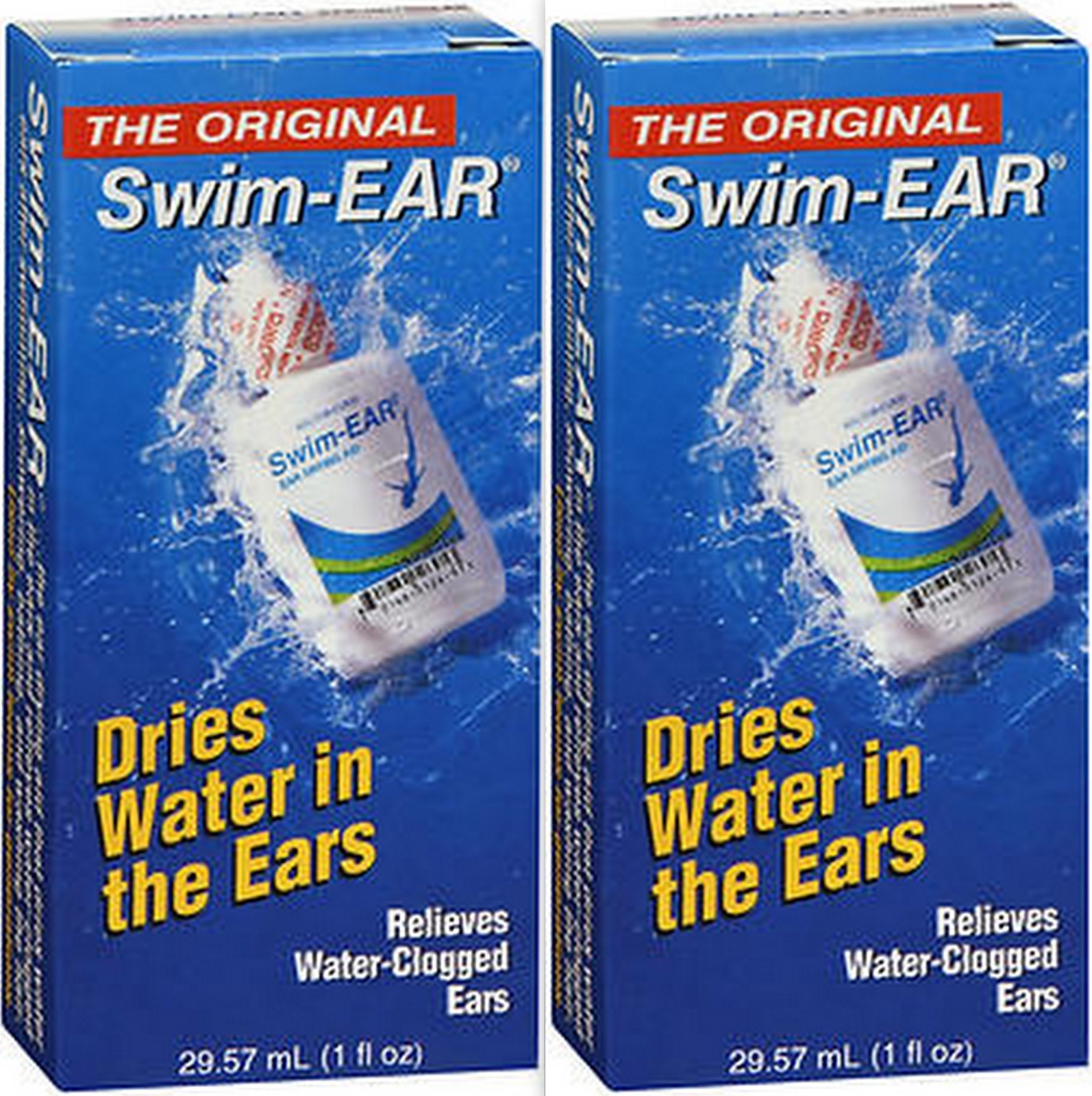 Swim Ear Swimmers Ear Soln for Water in the Ears 1oz ( 2 pack ...