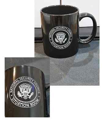 Presidential Seal National Security Council Situation Black Ceramic ...