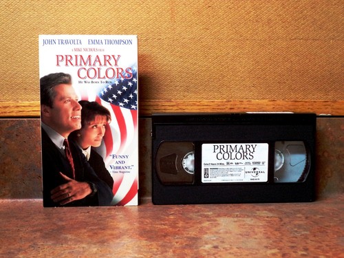 PRIMARY COLORS (VHS 1998) music - Ry Cooder, Travolta, Thompson ...