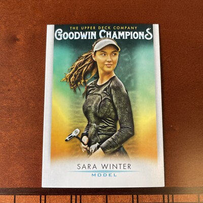 2021 Goodwin Champions Base #58 Sara Winter | eBay