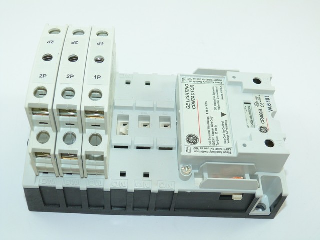Cr460b General Electric CR463L50AJA 5 Pole 120 Volt GE Lighting ...