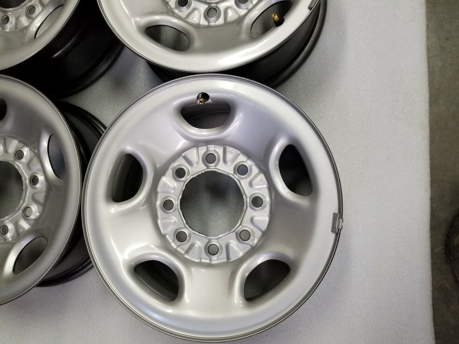3-18 Chevy Express Van 1-10 Silverado 2500 Truck 8 Lug 16" OE Gray ...