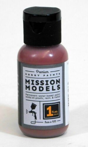 Mission Models MMP-015 Rotbraun Red Brown RAL 8012 Acrylic Paint 1 oz ...