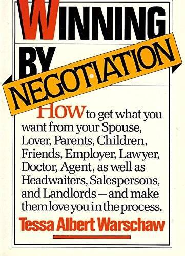 Winning by Negotiation - Paperback By Warschaw, Tessa Albert - GOOD ...