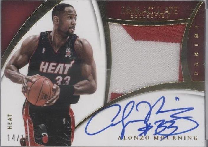 2014-15 Panini Immaculate Collection - Premium Autograph Patches Alonzo ...