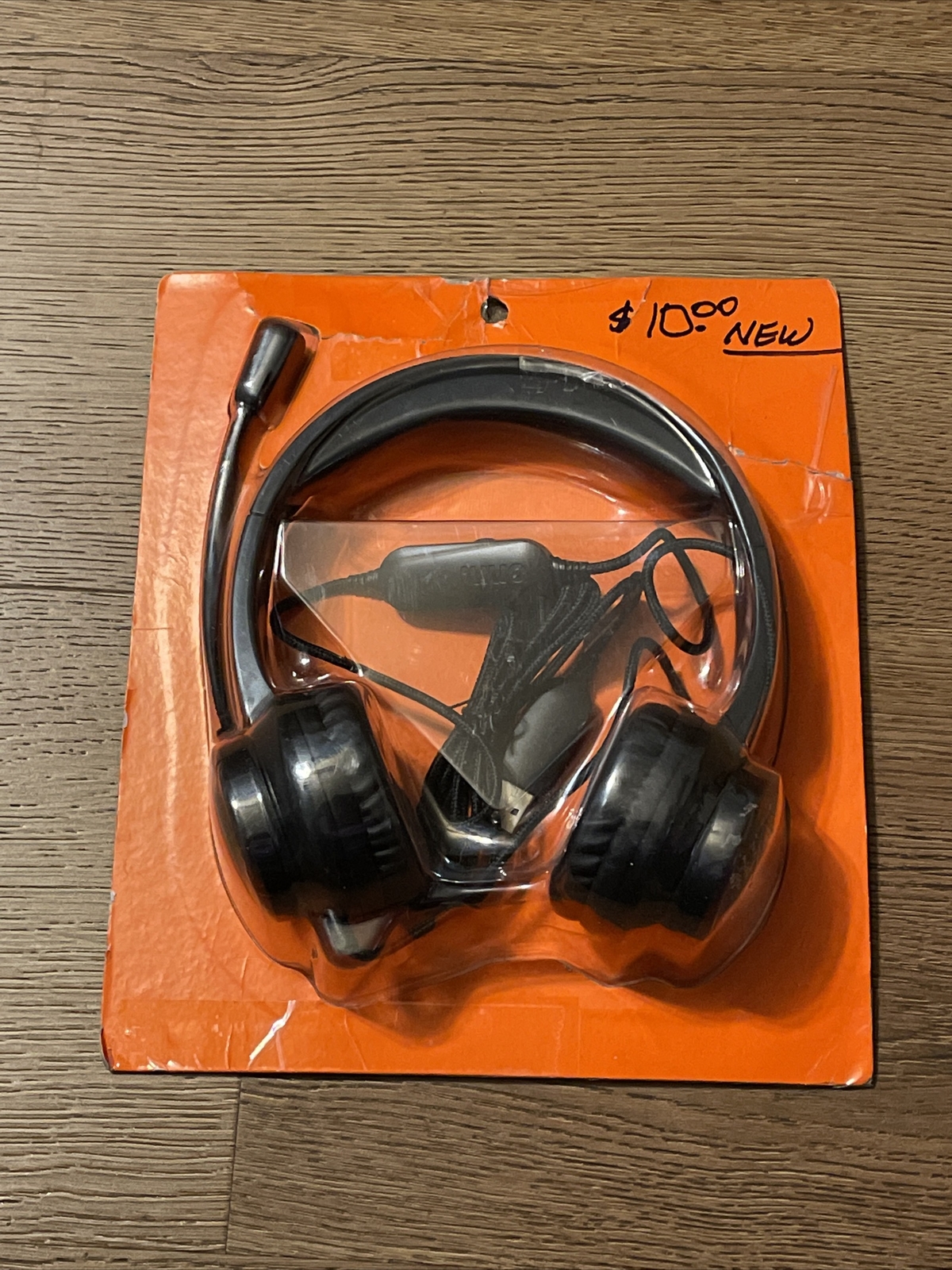 ONN USB Stereo Headset with Built-in Microphone & In-Line Volume ...