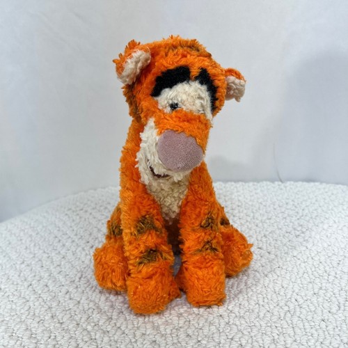 Disney Parks Tigger Tiger Fuzzy Plush Stuffed Toy Winnie the Pooh 8.5 ...