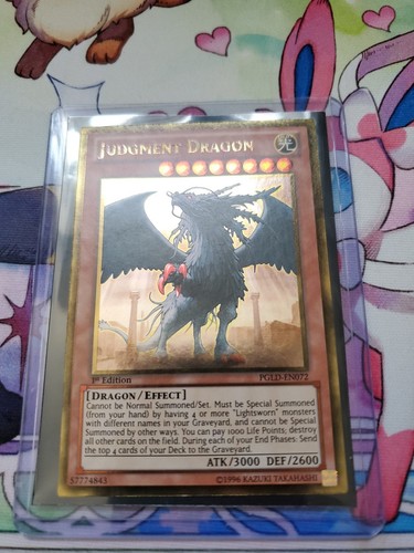 YuGiOh - Judgment Dragon - PGLD-EN072 - Gold Rare - 1st - NM | eBay