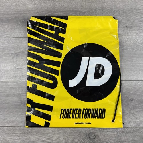 JD Sports Drawstring BACK TO SCHOOL PE Bag ‘Yellow / Black’ - Unused ...