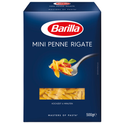 Barilla Piccolini Mini Penne Rigate Pasta made from durum wheat ...