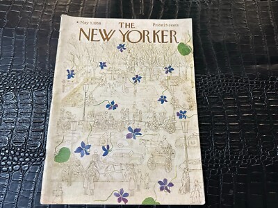MAY 3 1958 NEW YORKER magazine - SPRING | eBay