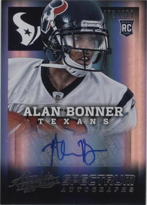 2013 Panini Absolute - Rookie Alan Bonner #184 Spectrum Silver ...
