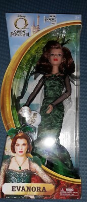 Disney Oz The Great and Powerful Evanora Doll Disney Red Green Girl ...