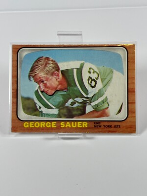 1966 Topps - #101 George Sauer (RC) | eBay