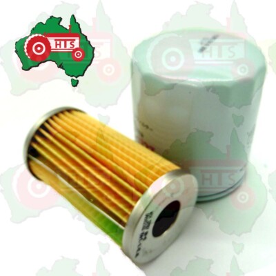 Tractor Oil Fuel Filter Fit For Iseki TE3210 TU320 With Iseki E3AF1 ...