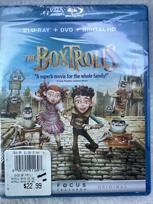 The Boxtrolls * Blu-ray/DVD * 2015 - Brand New Factory Sealed | eBay