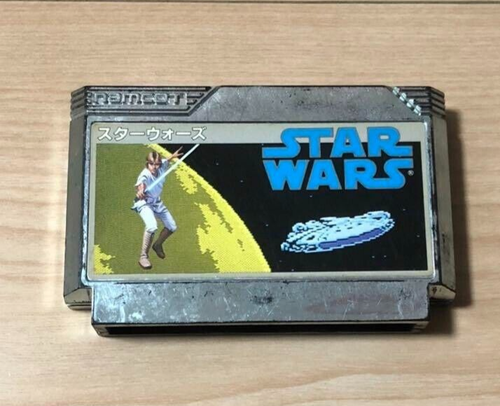Star Wars Nintendo Famicom NES Namco 1987 Japanese Version Action Rare ...