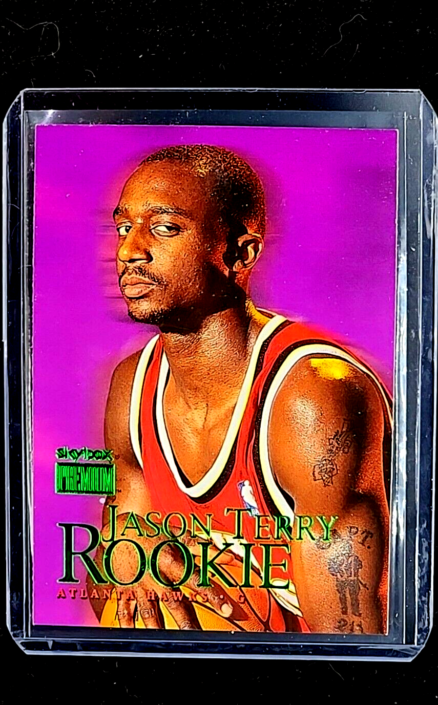 1999 1999-00 Skybox Premium #110 Jason Terry Rookie RC Atlanta Hawks ...