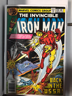 IRON MAN#119-DEMON IN A BOTTLE PRELUDE-TONY GRABS WHISKEY-HIGH GRADE ...