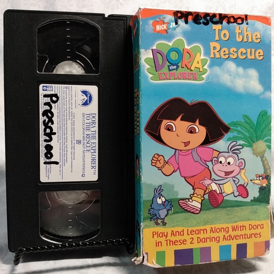Dora the Explorer - To the Rescue (VHS, 2001) 97368744431 | eBay