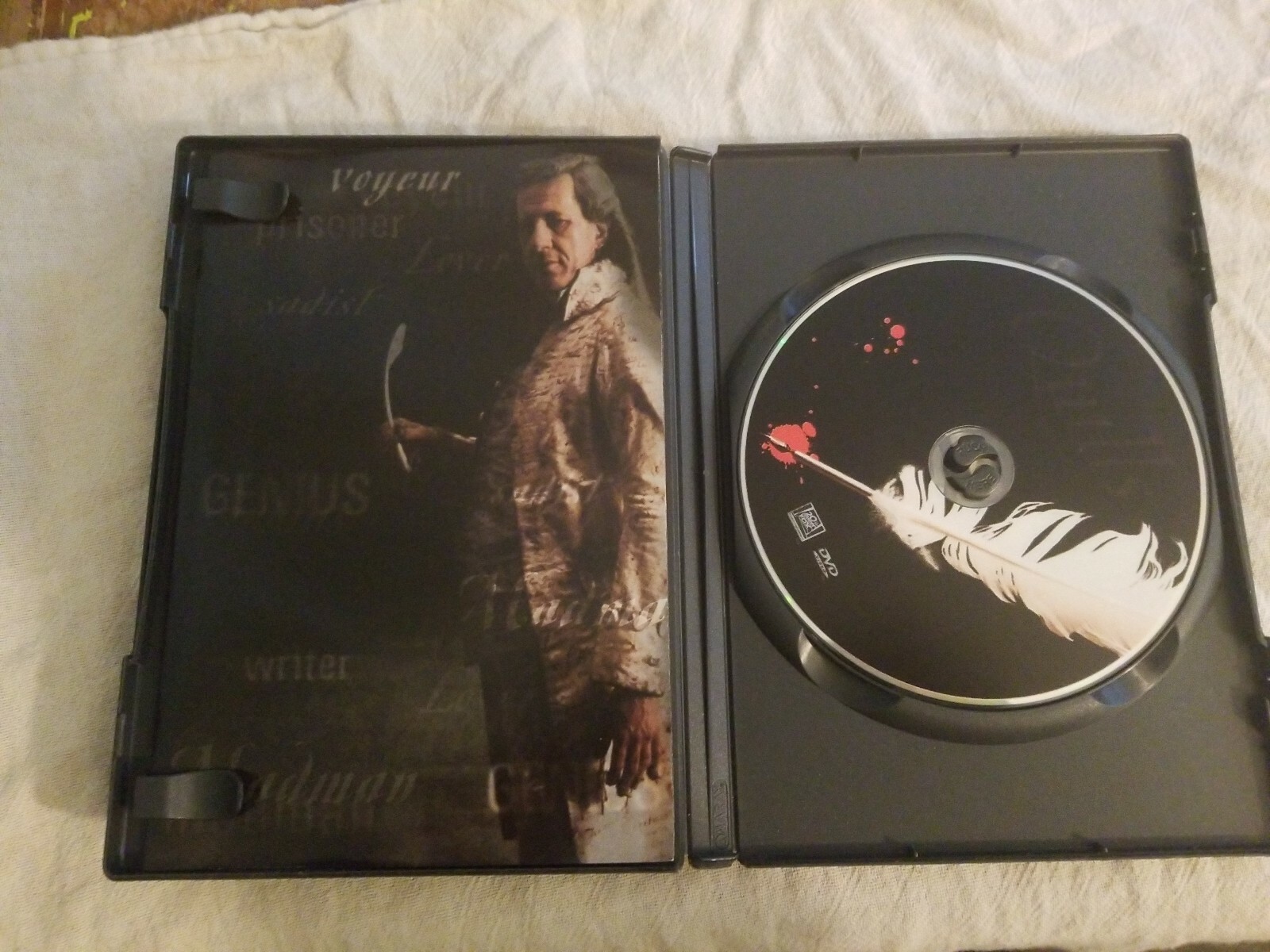 Quills (DVD) Geoffrey Rush, Kate Winslet, Joaquin Phoenix, Michael ...