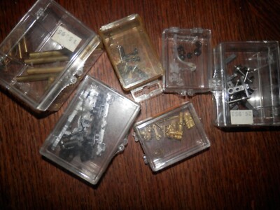 Lot of Model Railroad Car Replacement Parts, Railroad Collector Estate ...