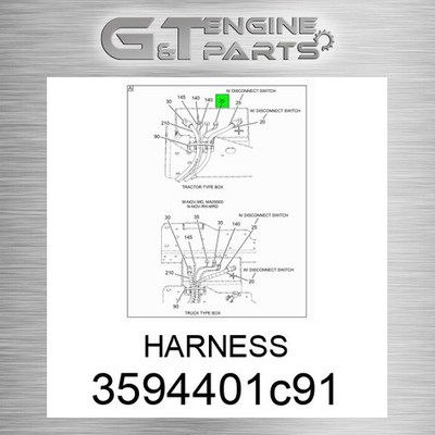 3594401C91 HARNESS fits INTERNATIONAL TRUCK (New OEM Open Box) | eBay