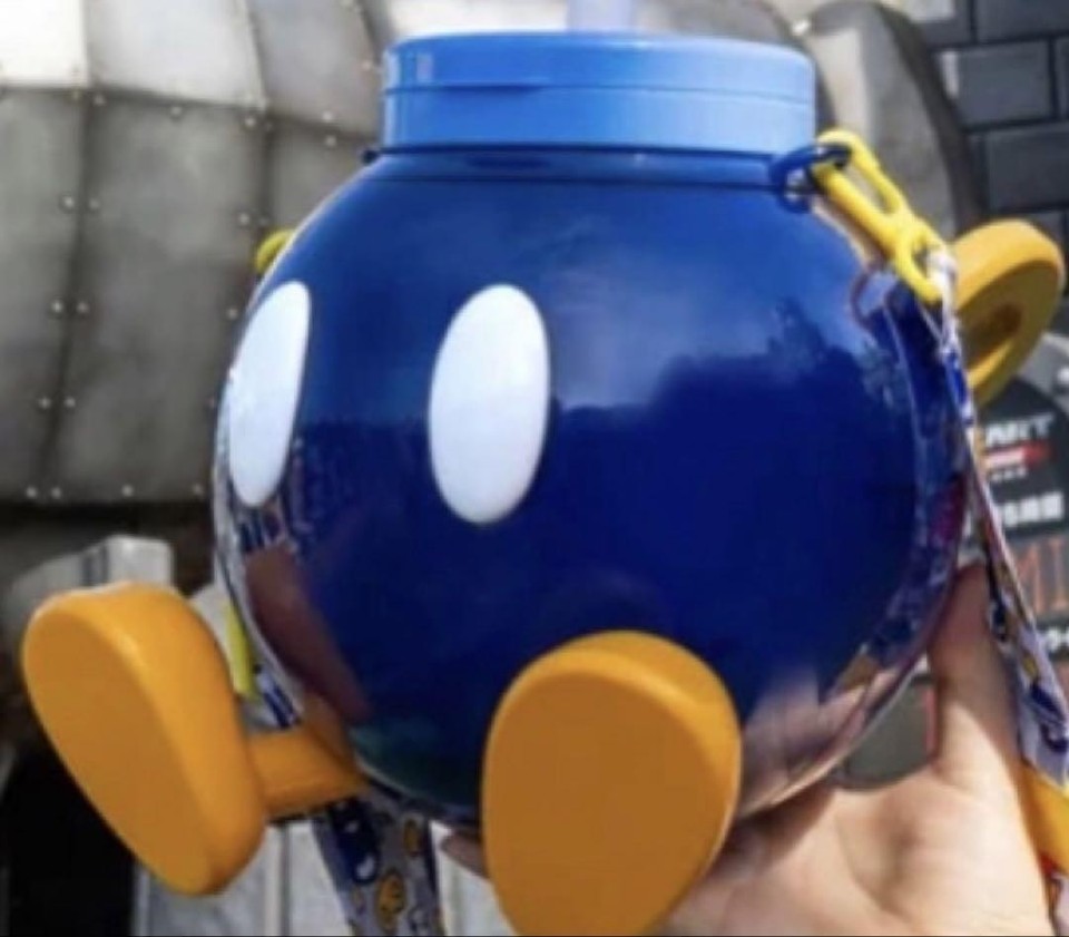 Super Nintendo World Mario Bob-omb Popcorn Bucket – USJ Limited Edition ...