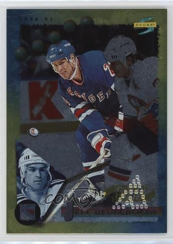 1994-95 Score Gold Line Pinnacle Punched Jeff Beukeboom #66 | eBay