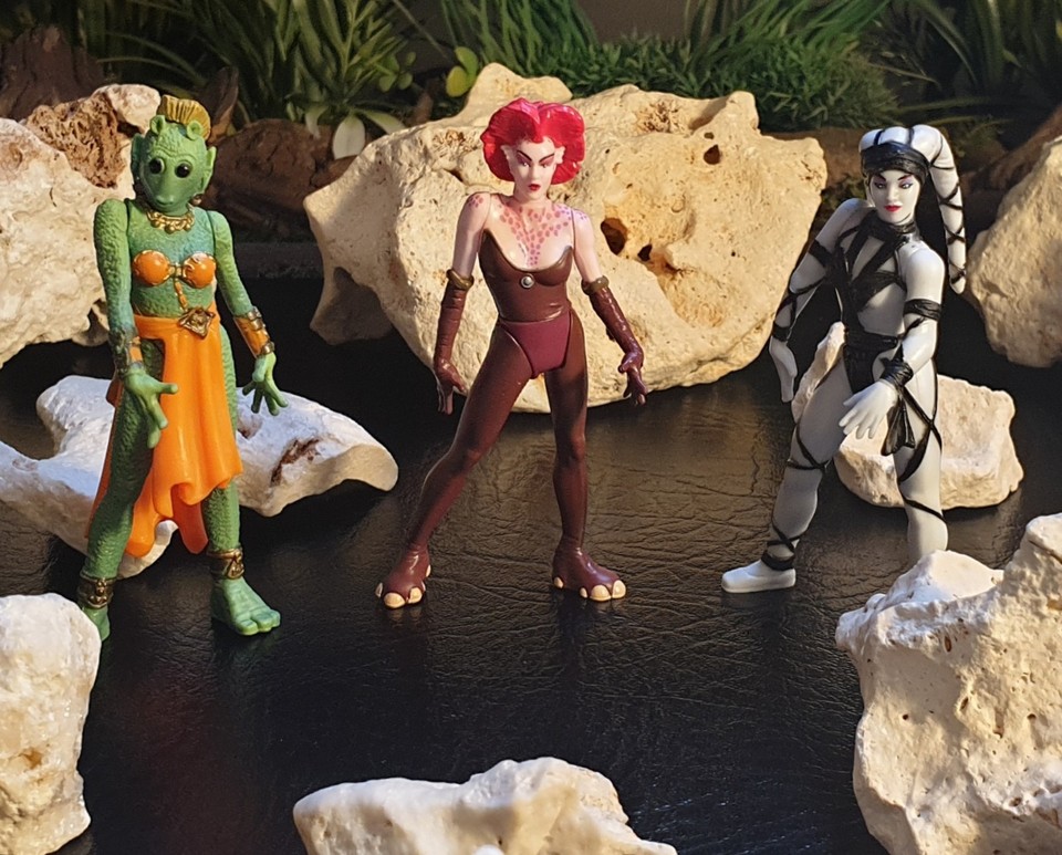 Star Wars Rare Max Rebo Band with Rappertunie & Jabba's Palace Dancers ...