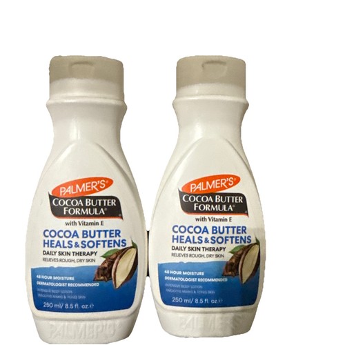 2 Palmer's Body Lotions- Cocoa Butter Formula w/Vit E, HEALS SOFTENS 8 ...