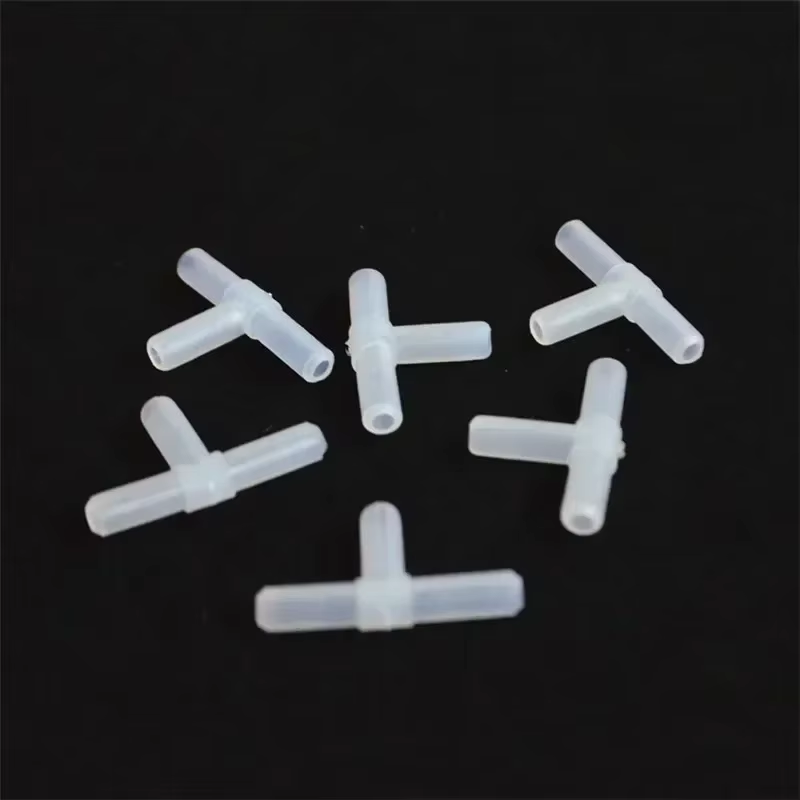 10PCS 4Mm Plastic Tee'S "T" 3-Way Fish Tank Acuarios Aquarium Air Pump ...
