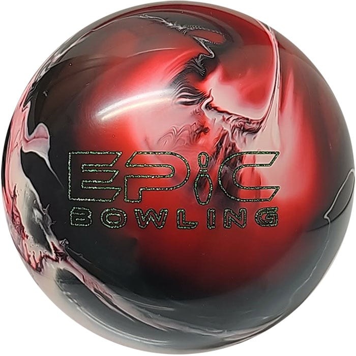 Epic Ignite Solid Red White Black Bowling Ball | eBay