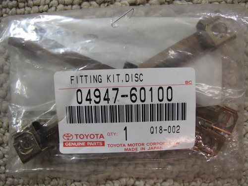 Genuine Toyota Disc Brake Fitting Kit 04947-60100 | eBay