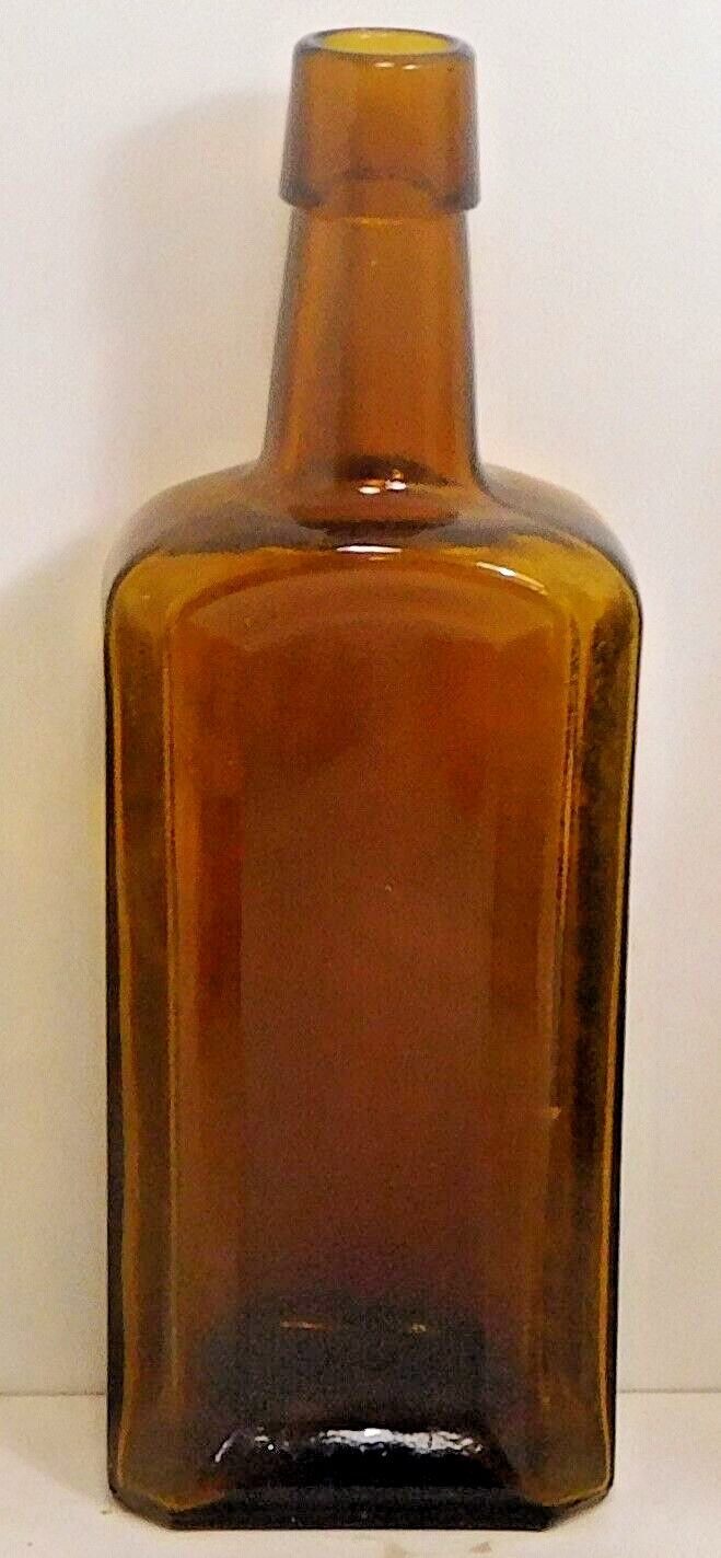 c1900 ANTIQUE AMBER MEDICINE BOTTLE~ DR. HARTER'S IRON TONIC | eBay