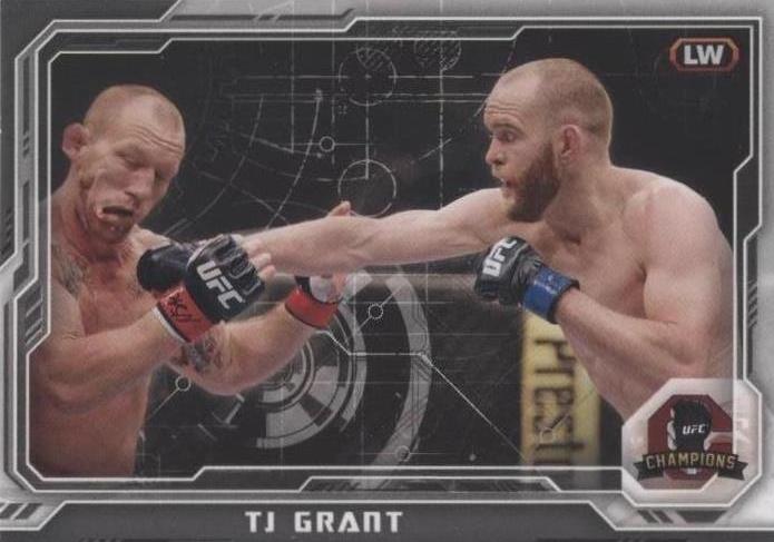 2014 Topps UFC Champions - TJ Grant #74 Silver for sale online | eBay
