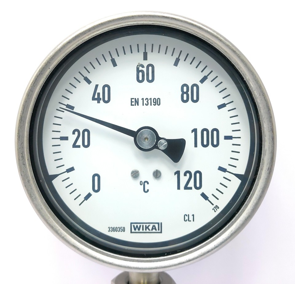 Wika 3360350 EN 13190 Steel Wika Temperature Gauge | eBay