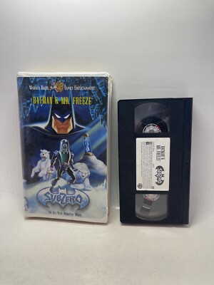 Batman and Mr. Freeze: Subzero (1998 VHS) Warner Bros. White Clamshell ...