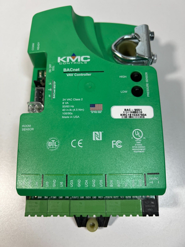 KMC Controls BAC-9001 BACnet Conquest VAV Controller | eBay