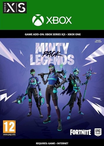 Xbox - Fortnite - Minty Legends Pack + 1000 V-Bucks Xbox Physical Code ...