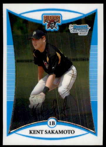2008 BOWMAN CHROME PROSPECTS KENT SAKAMOTO PITTSBURGH PIRATES #BCP42 | eBay