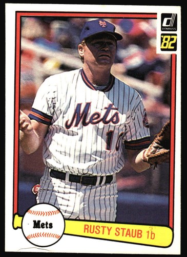 1982 Donruss Rusty Staub #56 New York Mets | eBay