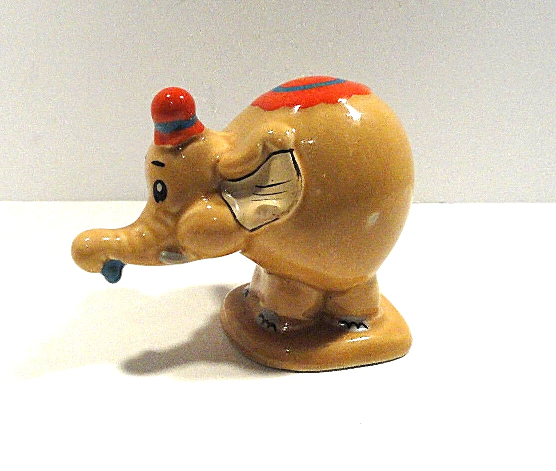 Vintage Circus Elephant Figurine