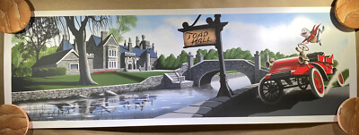 MONDO DISNEY X CYCLOPS THE WIND IN THE WILLOWS POSTER SCREEN PRINT MR ...