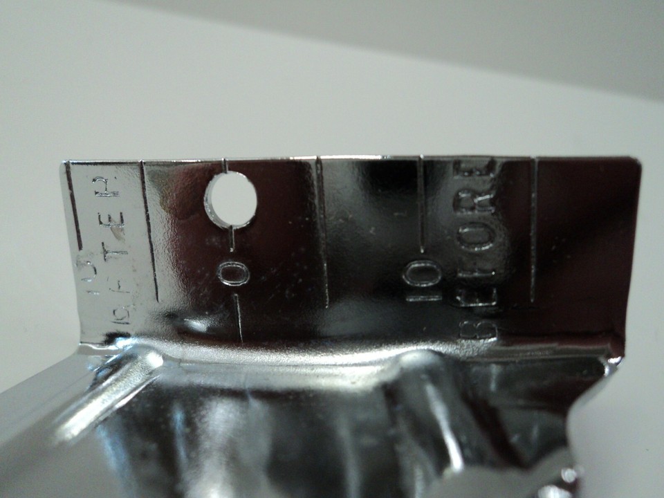 BB Mopar Chrome Timing Tab Marker BBM 383 400 413 440 BBM Chain Cover ...