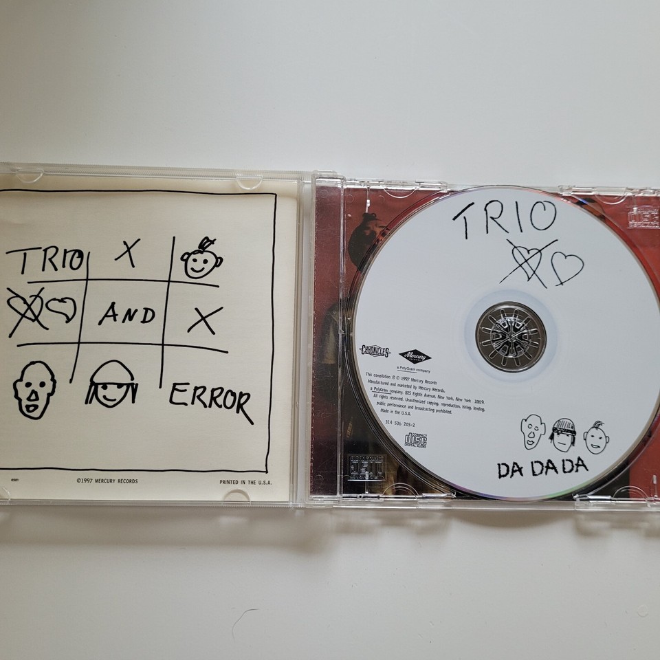 Trio - Trio DA DA DA (CD 1997) German Volkswagen Commercial New Wave ...