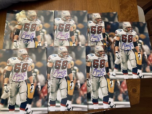 MAX LANE NEW ENGLAND PATRIOTS SIGNED 8x10 Lot of 7 | eBay