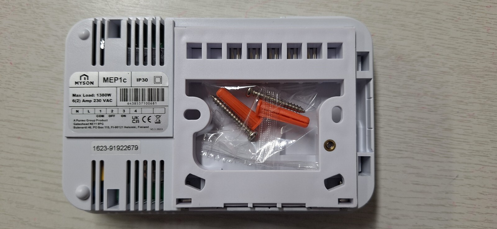 MYSON Floortec MEP1C Single Channel Timeswitch for sale online | eBay