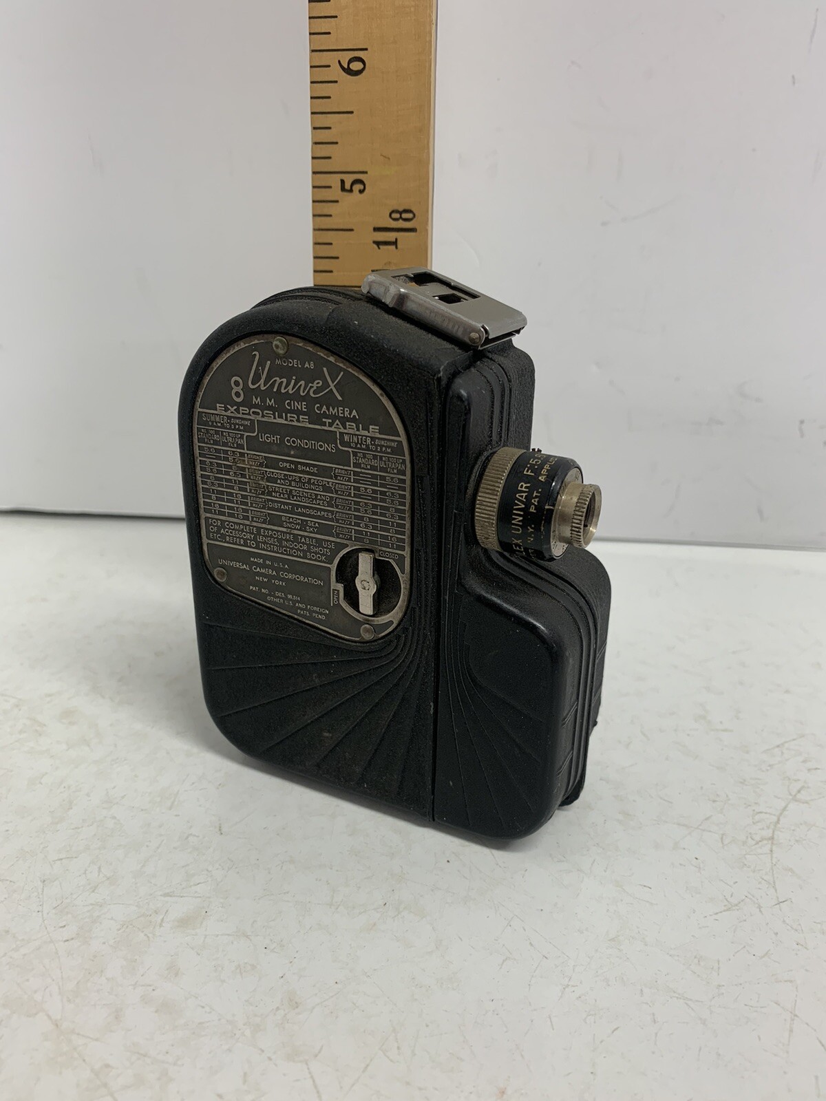 Antique Univex 8mm Cine Movie Camera Model A8. 1930s. A006 | eBay